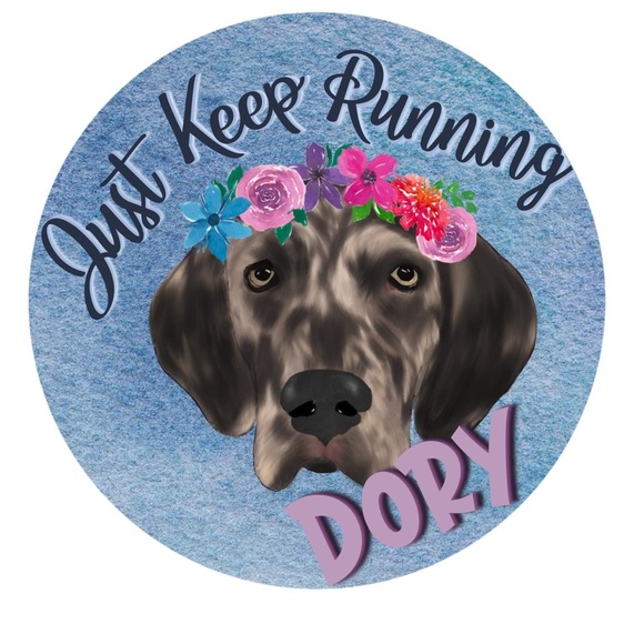 Accessories | Dory Just Keep Running Sticker | Poshmark